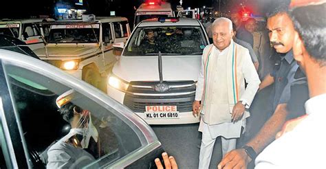 Police Leaked Governors Travel Route To Sfi Finds Intelligence