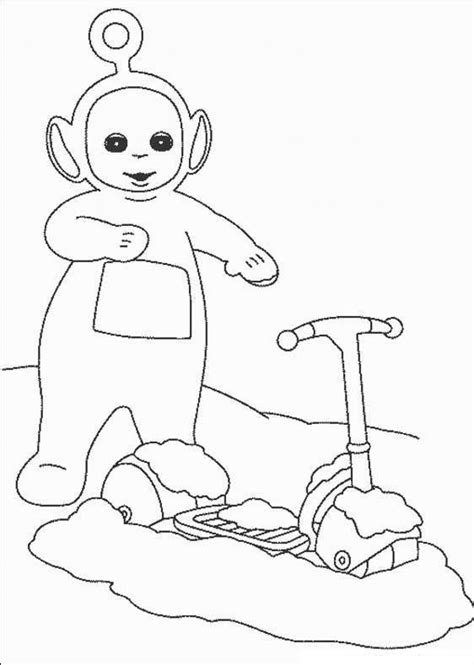 Teletubbies Coloring Pages Po