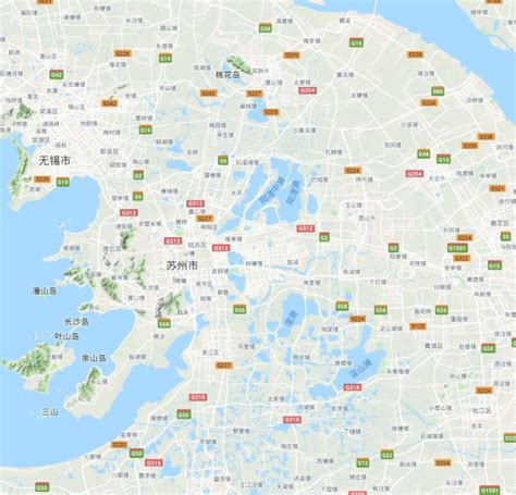 苏州旅游地图 苏州地图全图高清版 云景点