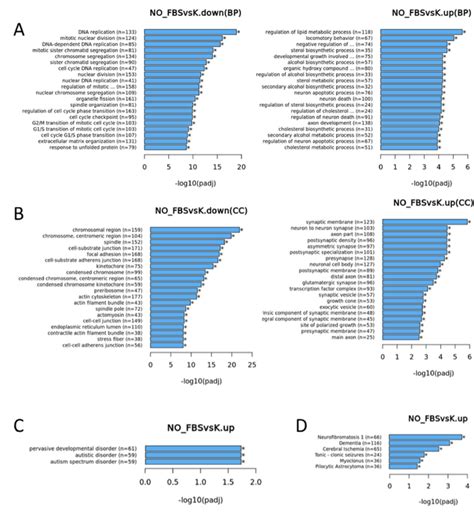 Mrna Seq Cells Go Annotations For Differentially Expressed Genes A