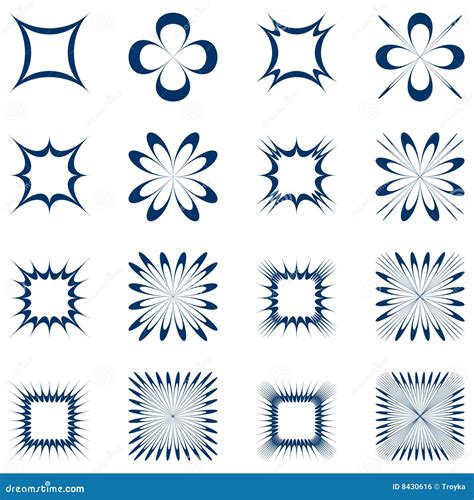 Design Elements Set Vector Stock Vector Illustration Of Logotype