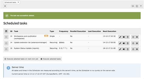 The Scheduler Backend Module Scheduler Main Documentation