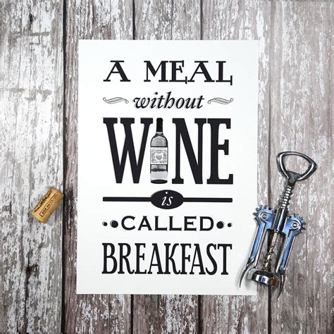 Wine Quote Print Wine Kitchen Art Print Kitchen Print T For Wife