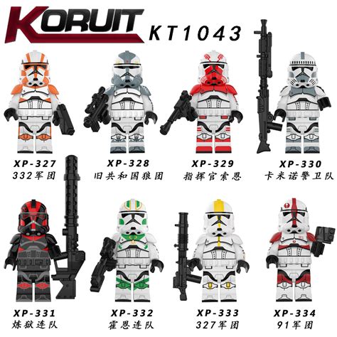 Star Wars 91st Mobile Reconnaissance Corps Clone Trooper Xp 334 Minifigures Brixtoy