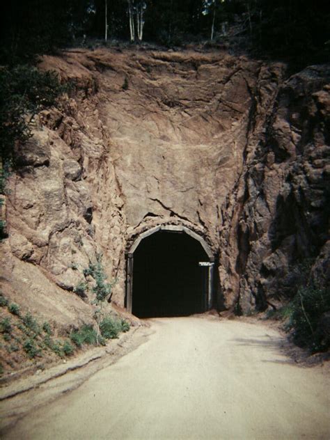 Gold Camp Road Tunnels Colorado Springs Cripple Creek Co Uncover Colorado