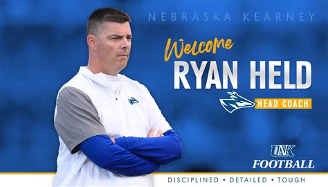 Former Husker Ryan Held Named Head Coach Of Kearney Football