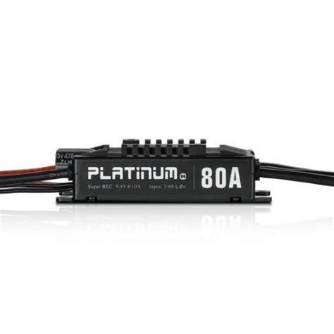 Регулятор скорости ESC Hobbywing Platinum 80A V4