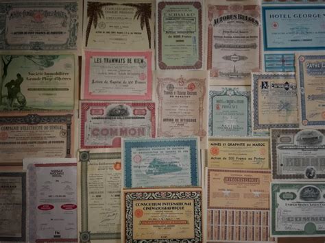 Bonds 75 Original Historic Shares And Bonds Paper Catawiki