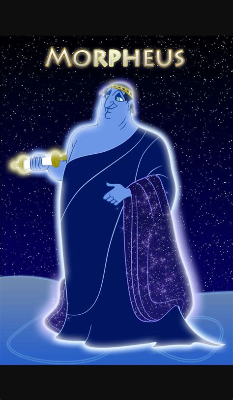 Morpheus Greek God Of Night 👑🌌🌑 Husband To Iris Disney Hercules