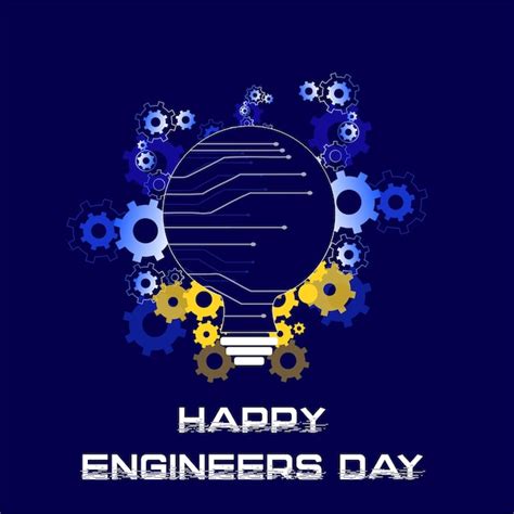 Premium Vector Happy Engineers Day Engineers Day Vector Illustration