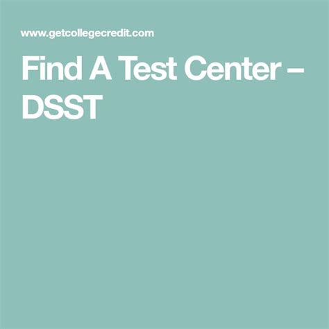 Find A Test Center Dsst Coding School School List Public Speaking