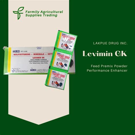 Lakpue Drug Inc Levimin Gk 7g Lazada Ph
