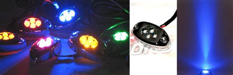 4 Led Pod Or Courtesy Led Accent Lights For Auto And Motorcycles