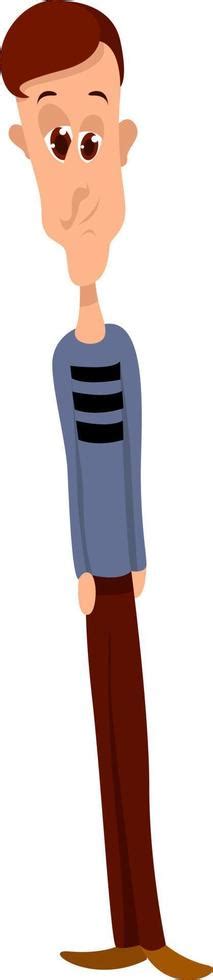 Tin And Tall Guy Illustration Vector On White Background 13637268