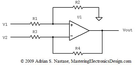 The Differential Amplifier Common Mode Error Part Mastering Electronics Design