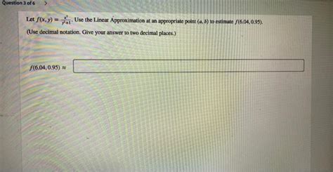 solved let f x y y2 1x2 use the linear approximation at an