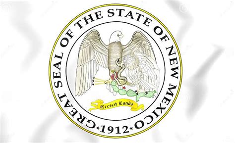 State Seal Of New Mexico Usa Stock Illustration Illustration Of