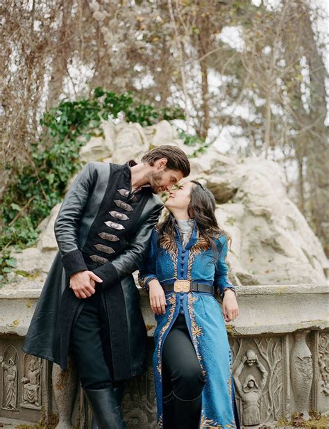 Ben Barnes And Jessie Mei Li Shadow And Bone Halloween Costume Shadow