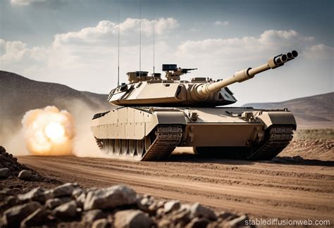 Advanced Main Battle Tank System Stable Diffusion Online