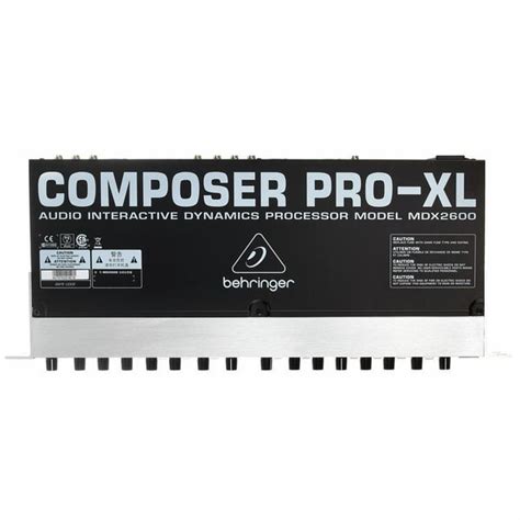 Behringer MDX2600 V2 Thomann United States Behringer MDX2600 V2 Thomann United States