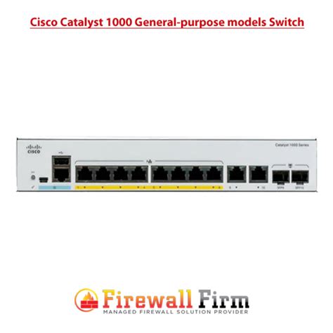 Cisco Catalyst 1000 General Purpose Models Switch Firewall Training