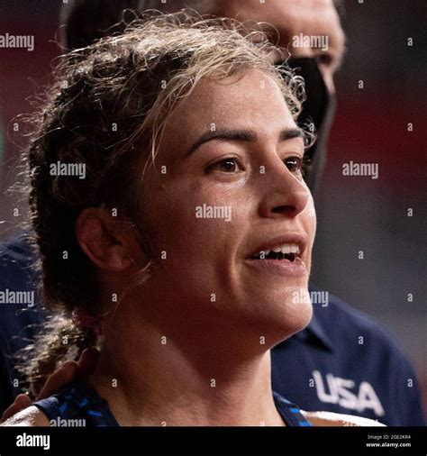 Tokyo Kanto Japan 5th Aug 2021 Helen Louise Maroulis Usa And Khongorzul Boldsaikhan Mgl