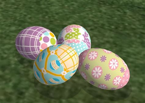 Second Life Marketplace Easter Eggs Big Set 1