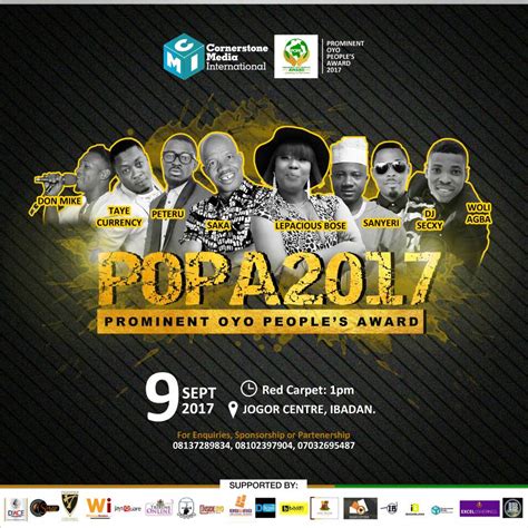 Tribune Moses Adeyemo Afonja Comrade Titilola Sodo Others To Be Hounoured At Popa2017