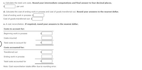 Solved Weighted Average Method Journal Entries