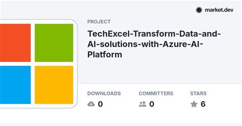 Techexcel Transform Data And Ai Solutions With Azure Ai Platform Ecosystem Directory Marketdev