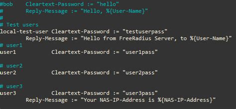 Freeradius In Ubuntu Radiusserver