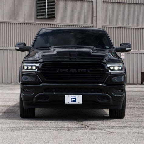 2019 2024 Ram 1500 Sequential Led Projector Headlights Pair