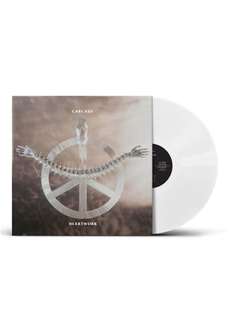 Carcass Heartwork Ltd White Colored Vinyl Nuclear Blast
