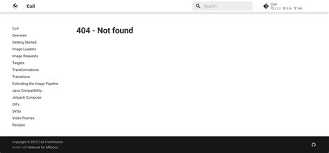 Api Docs Are Missing · Issue 1628 · Coil Ktcoil · Github