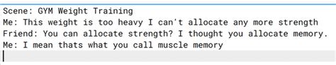 muscle memory r programmerhumor