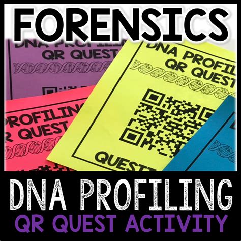 Dna Profiling Qr Quest Activity ⋆ The Trendy Science Teacher