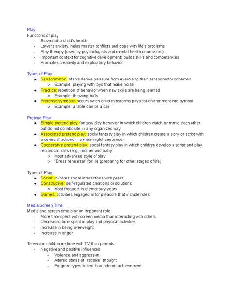 P 5 2 Types Of Play Sensorimotor Pretensesymbolic Practice Types