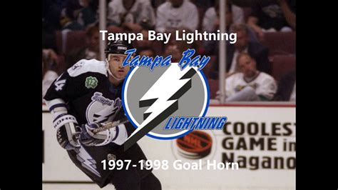 Tampa Bay Lightning 1997 1998 Goal Horn Version 2 Youtube