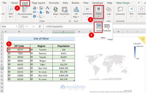 How To Map Excel Data By Zip Code 2 Easy Methods