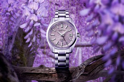 A Grand Seiko 44gs In Purple Pink Only For Asia Sjx Watches