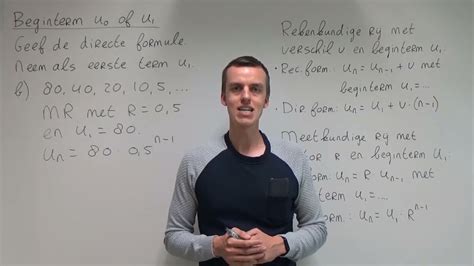 Beginterm U0 Of U1 Vwo Wiskunde A Youtube