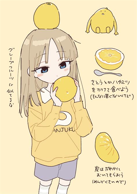 Bouen Original Light Brown Hair Absurdres Highres Translation