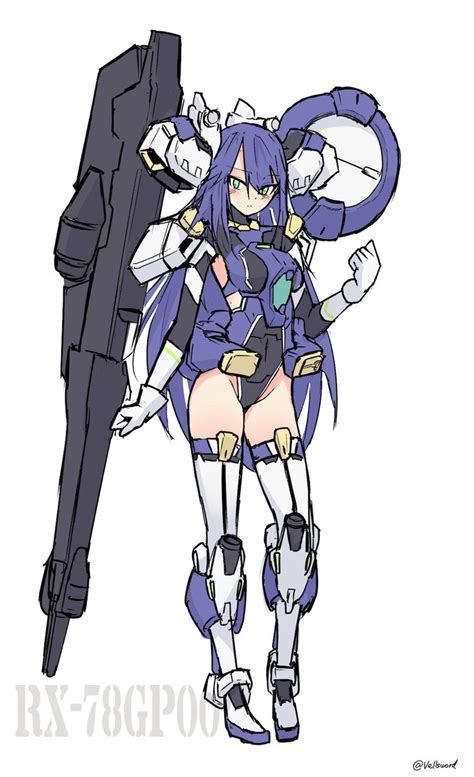 Gundam Gp 00 Blossom Gundam And 1 More Drawn By Itakashi Danbooru