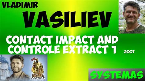 Systema Vladimir Vasiliev Contact Impact And Controle Youtube
