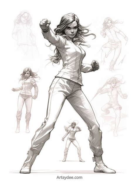 Enhance Your Art A Collection Of 50 Essential Female Poses For