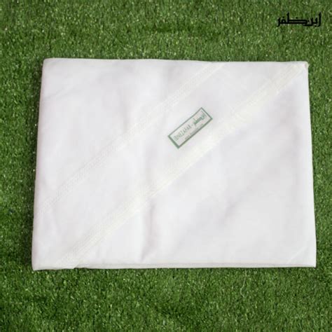 Plain White Saudi Rumaal Ghutra Shemagh For Men Jumbo Size