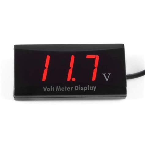 Dc 8 16v Red Led Digital Display Voltmeter Mini Vo Grandado