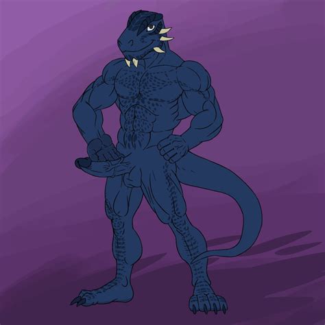 Rule 34 Abs Anthro Argonian Balls Biceps Big Penis Blue Penis Blue