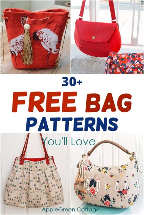 36 Best Free Bag Sewing Patterns To Sew In 2024 Messenger Bag