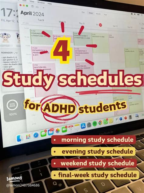 How To Create A Study Plan For Adhd 2024 Real User Experience On Lemon8